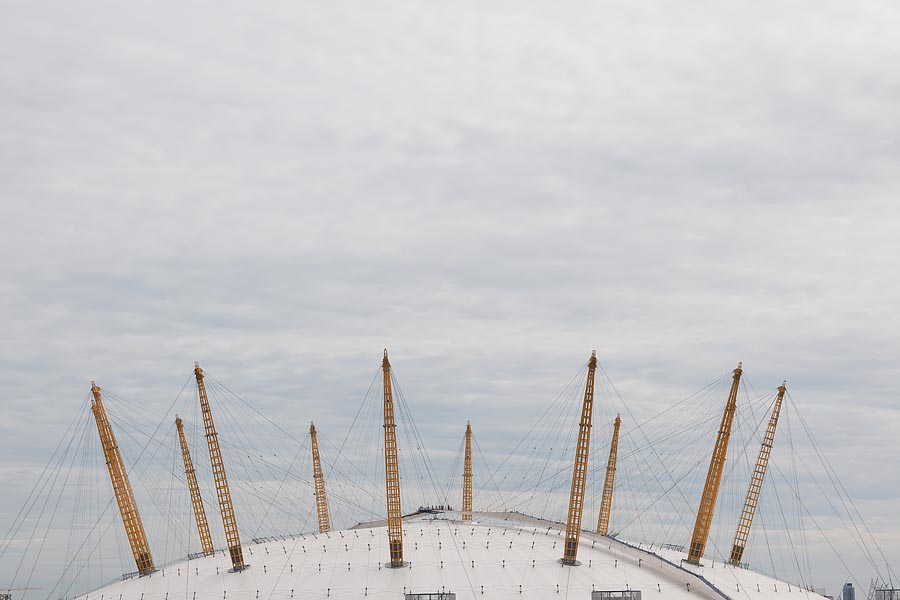 Architectural retoucher in London | The O2 Arena Greenwich