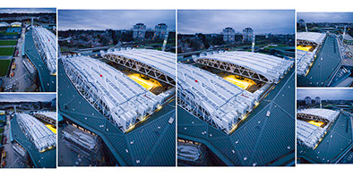 Architectural retoucher in London | Centre Court Wimbledon