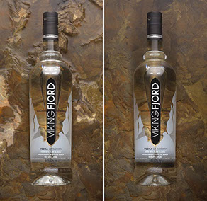 Retoucher of product images | London | Vikingfjord Vodka